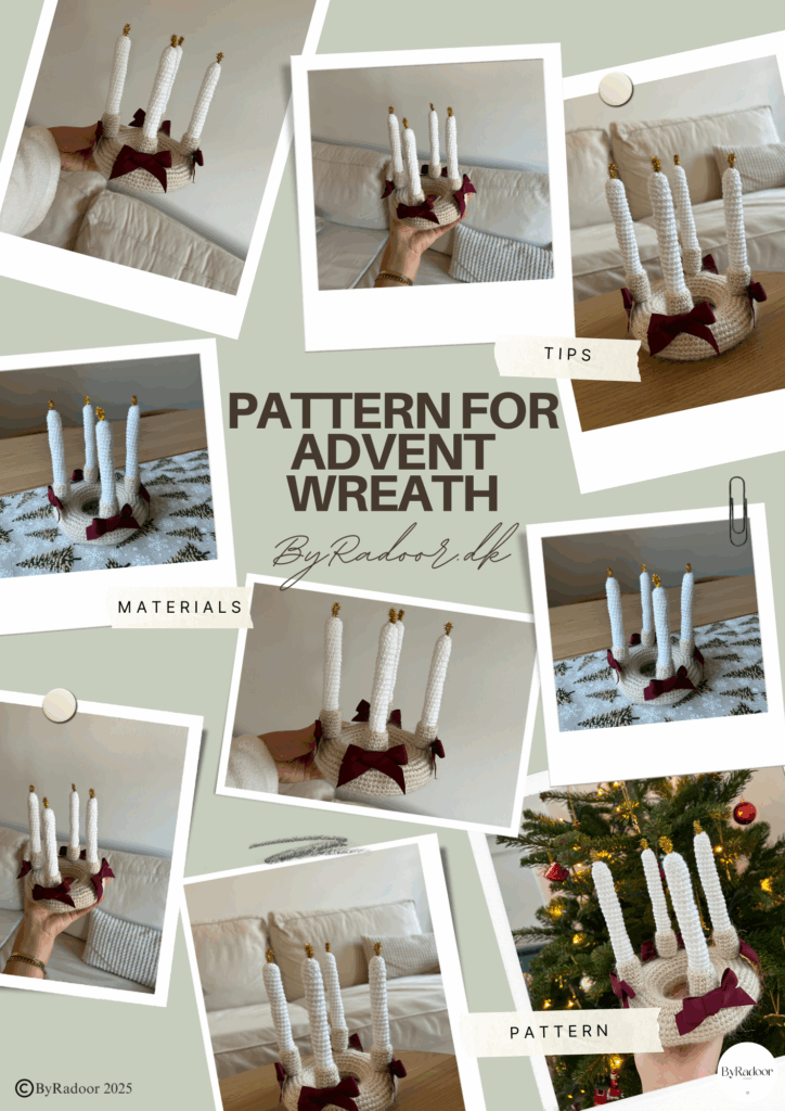 Candle Crochet Pattern - ByRadoor