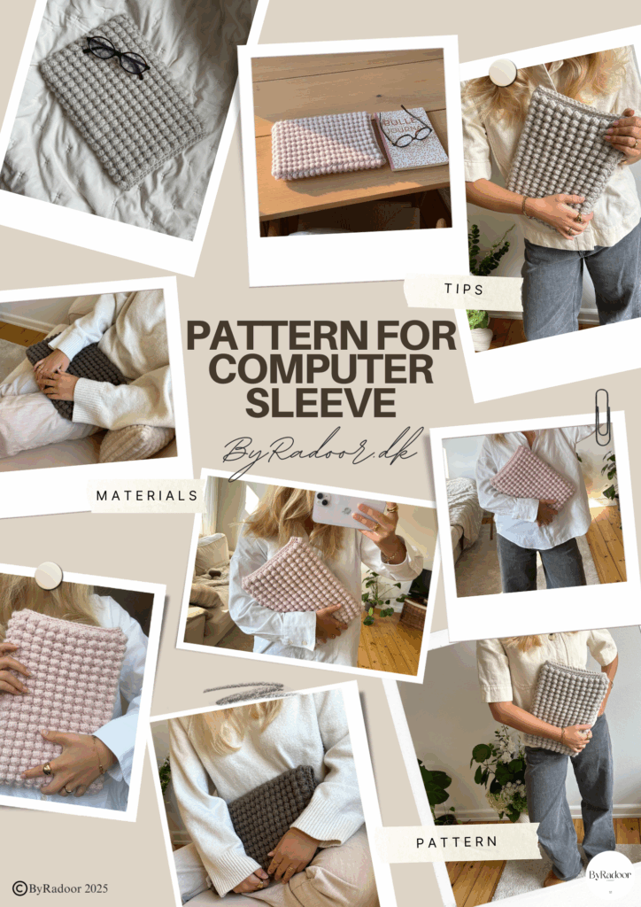 Computer Sleeve Crochet pattern - ByRadoor